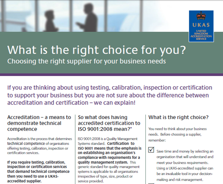 Our Accreditation Systems Certification