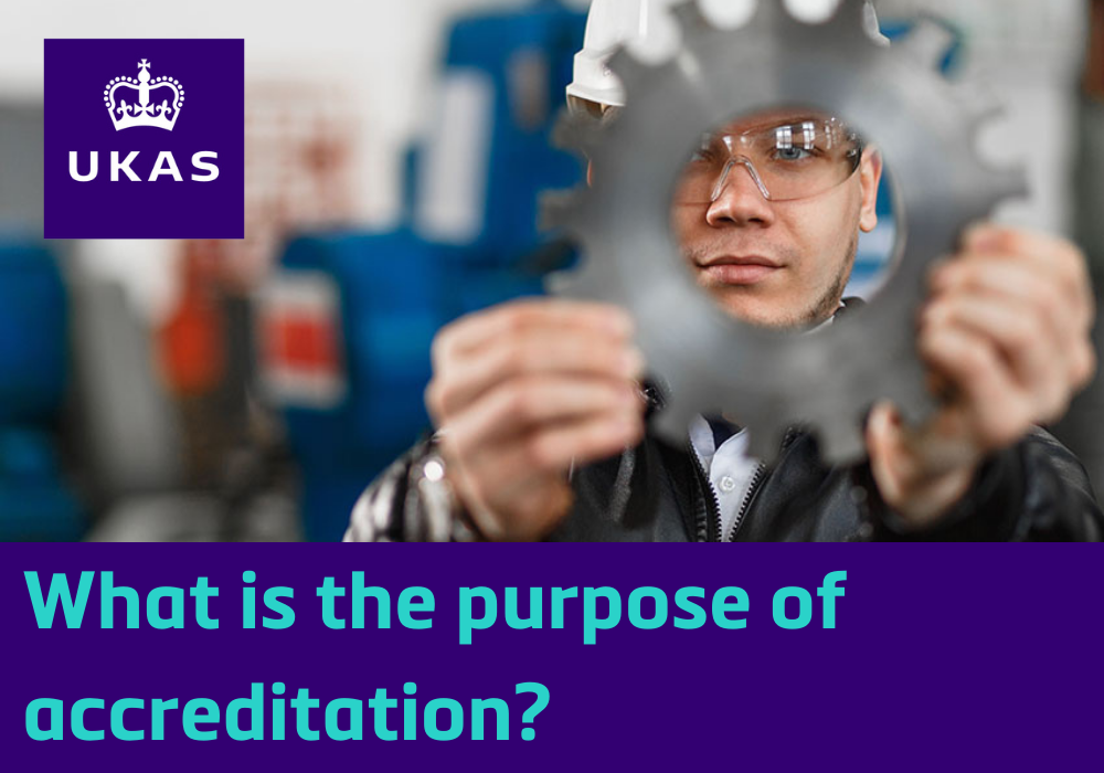 What is the purpose of accreditation?