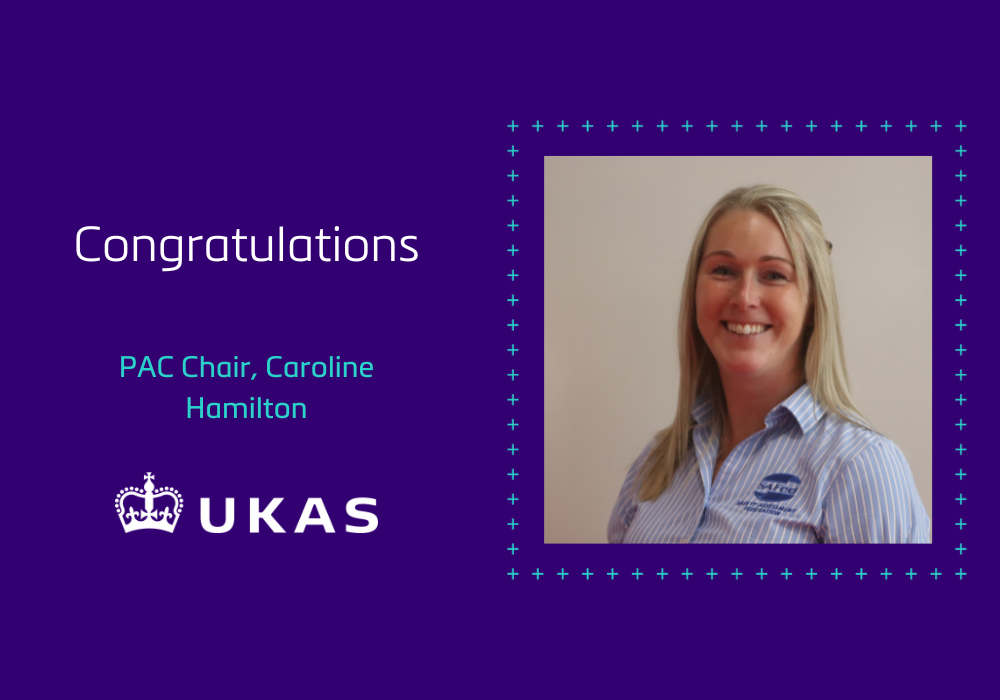 Warm congratulations to Caroline Hamilton