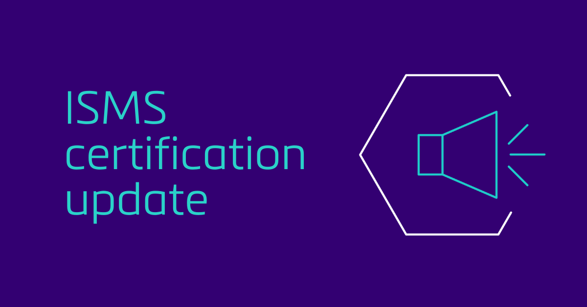 Important update for UKAS accredited ISMS certification bodies